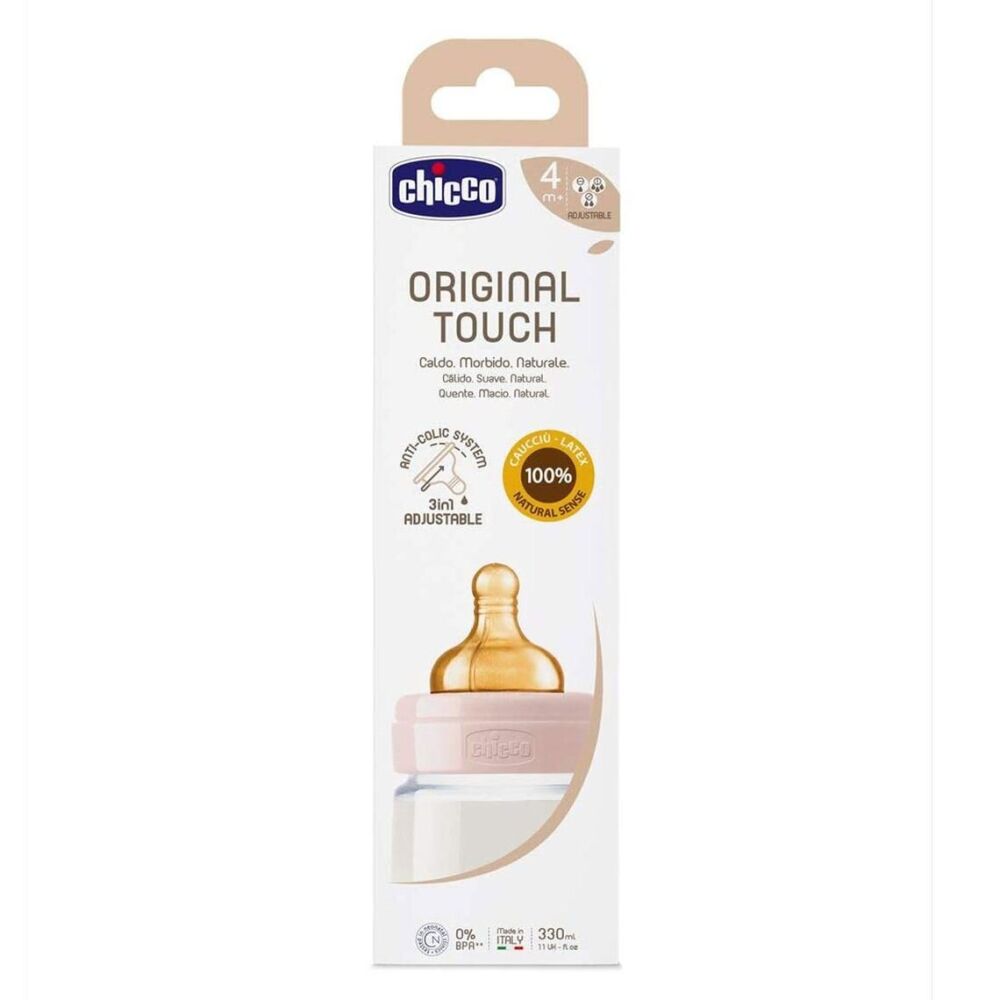 Chicco Угж латекс хуванцар 330мл охин Original touch | Орхон эм хангамж