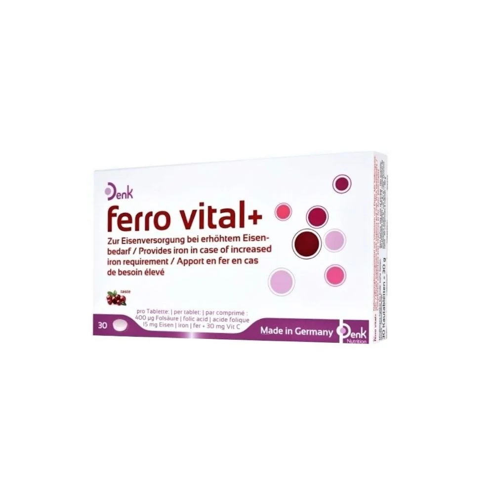 Ферро витал-денк №30 шахмал Denk Pharma | Орхон эм хангамж